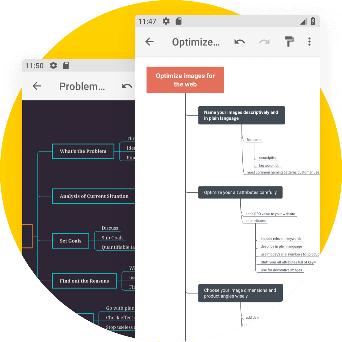 MindMaps Вышел XMind для Android и апдейт для iOS - Полезные приложения